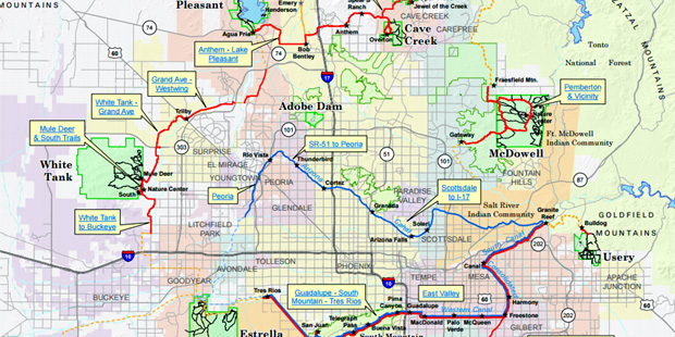 Officials: 300-mile long Maricopa County hiking trail nearly complete