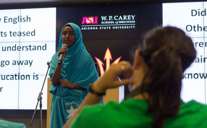 Theater group helps immigrant and refugee students share their stories