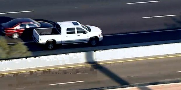 Suspect in Phoenix-area high-speed car chase