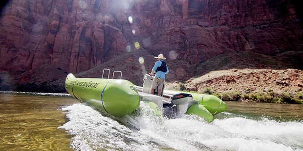 Arizona company unveils all-electric raft for Glen Canyon tours