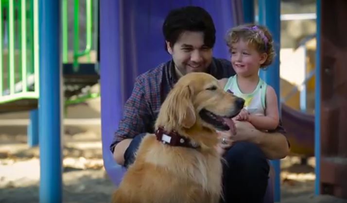 Dug the talking dog from Disney Pixar's 'Up' comes to life