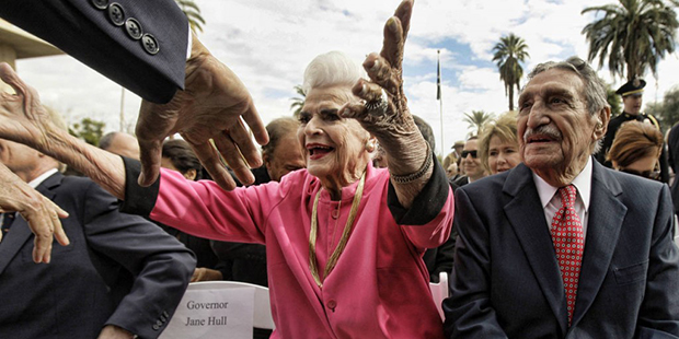 Arizonans can say final goodbye to former Gov. Rose Mofford this weekend