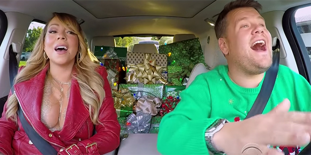 Holiday jam: 'All I Want for Christmas' Carpool Karaoke mashup