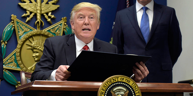 President Donald Trump gets an 'A' on Second Amendment rights stance