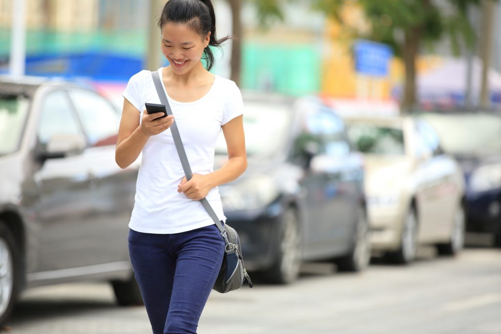 Distracted walking injuries end up not so funny