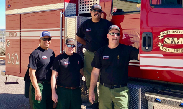 Arizona firefighters sent to Texas to help battle multiple wildfires