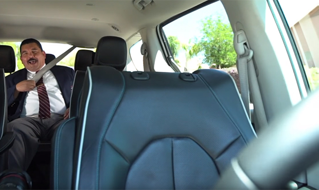 Jimmy Kimmel uses self-driving Waymo car for prank filmed in Chandler