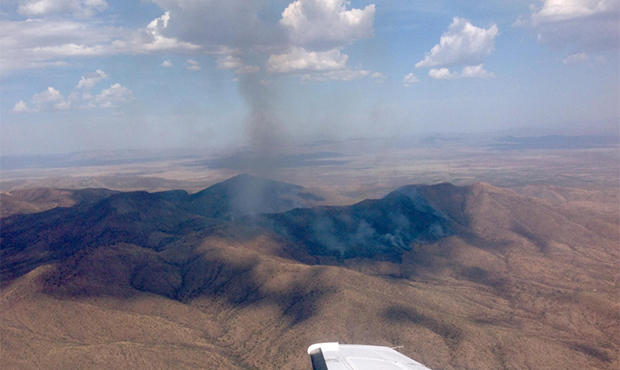Crews contain 4,400-acre southeastern Arizona wildfire at 60 percent