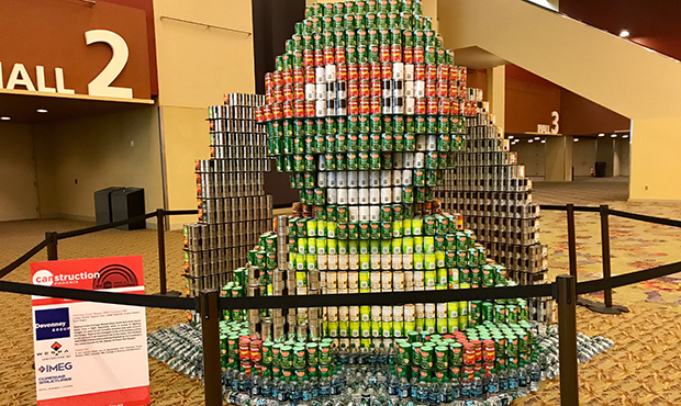 Canned Food Structures CANstruction's 21st Year Of Fighting Hunger