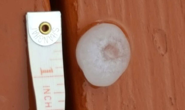 Hail makes rare appearance as storms roll through Phoenix area