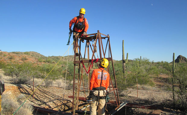 Mine shaft rescue MCSO photos - KTAR.com