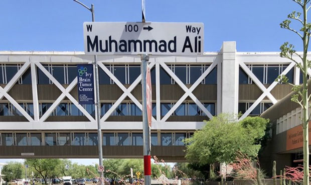 Phoenix unveils Muhammad Ali Way on 3rd anniversary of legend's death