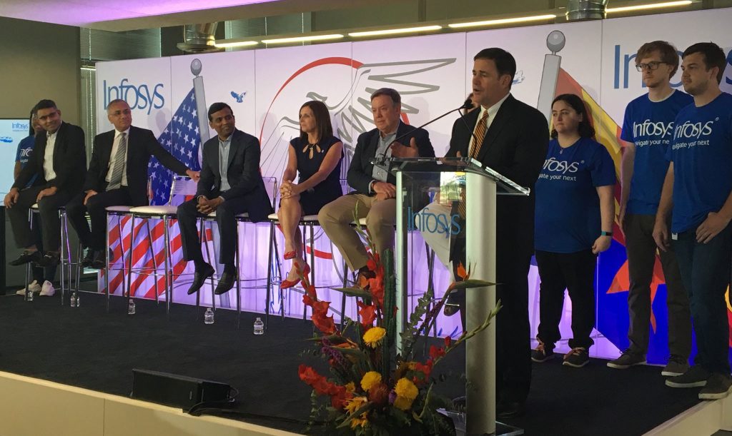 Infosys launches Phoenix-area technology and innovation center