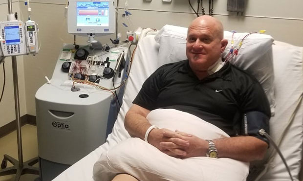 Glendale firefighter once denied benefits starts stem cell transplant