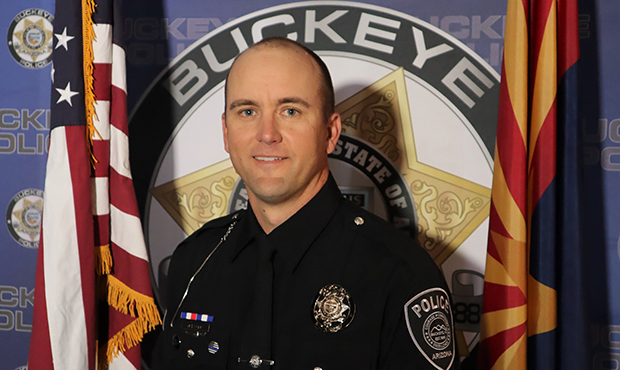 Buckeye officer named 100 Club’s Arizona officer of the year