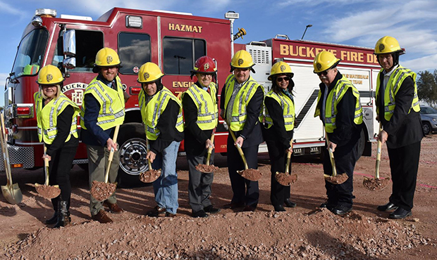 City of Buckeye breaks ground on a new fire station