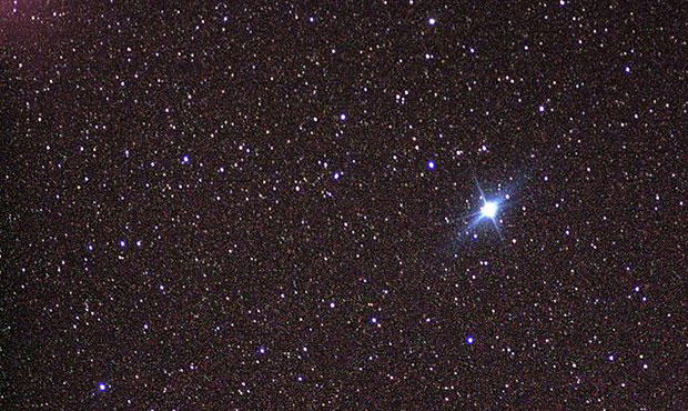 February is great month to view bright star Canopus