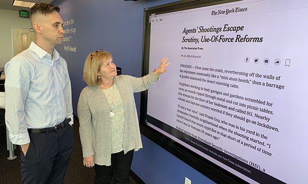 ASU journalism students produce documentary on federal shooting