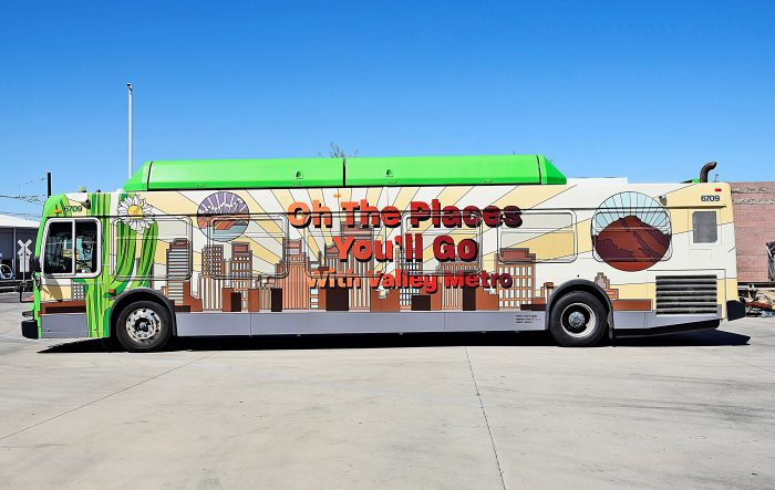 Arcadia High School senior wins Valley Metro wrap design contest