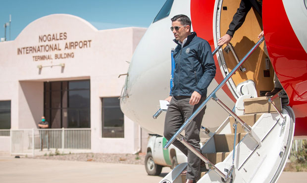 Acting Homeland Security boss visits Arizona to tour border operations