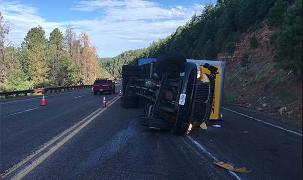 Portion Of Sr 260 Reopens After Crash East Of Payson