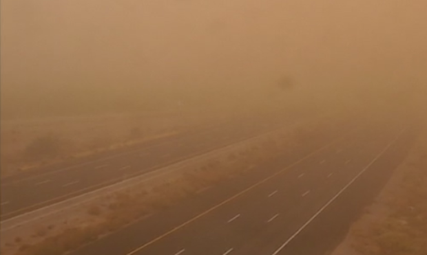 Phoenix-area dust storm warning in effect, multiple highways impacted