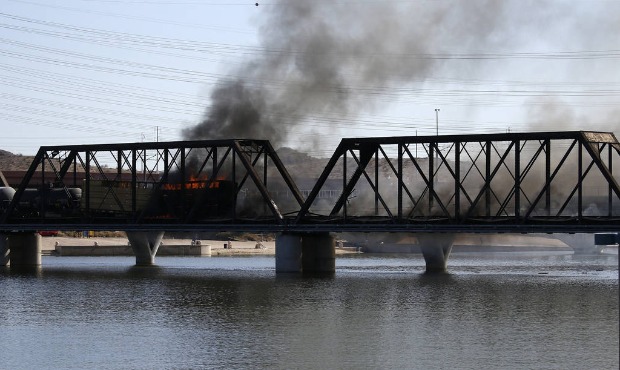 Plan approved to repair part of Tempe bridge damaged by train derailment