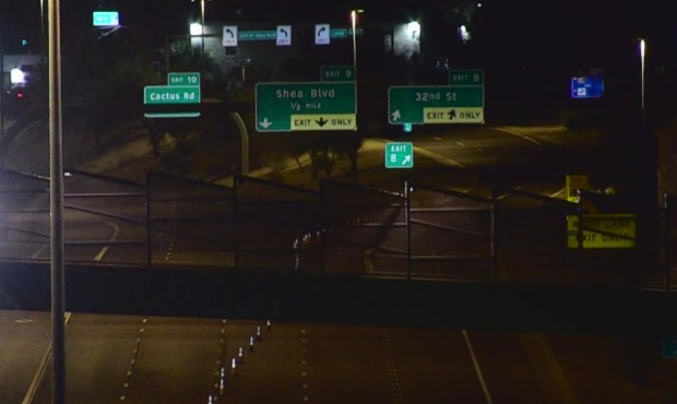 State Route 51 northbound reopens at Shea Boulevard exit following crash
