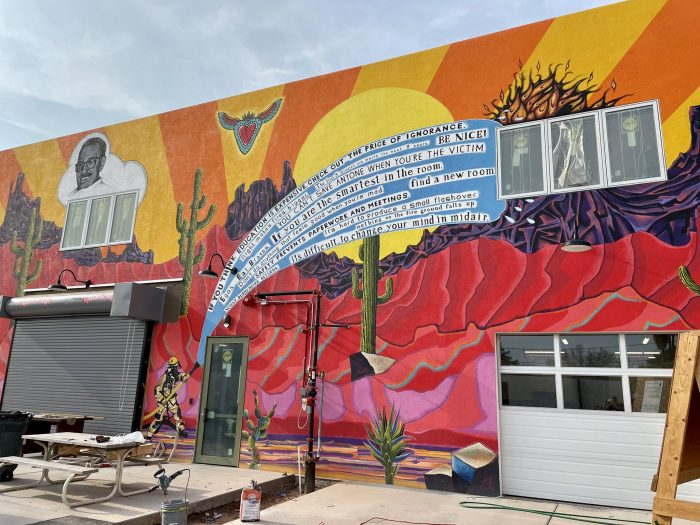 New mural on building in Phoenix honors legacy of former fire chief