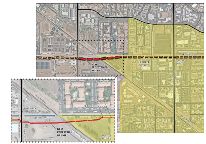 Gilbert pedestrian bridge - KTAR.com