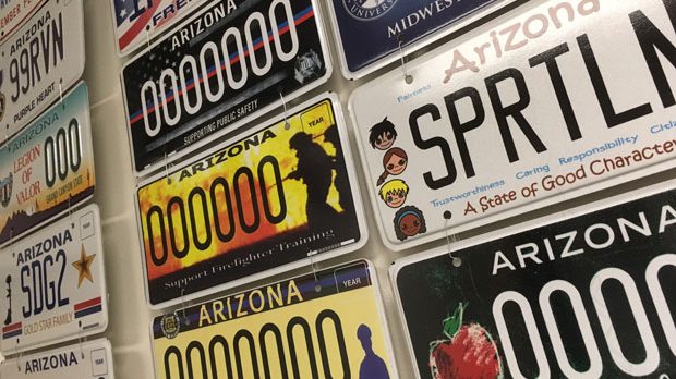 Here are the 10 most popular Arizona specialty license plates of 2021 ...