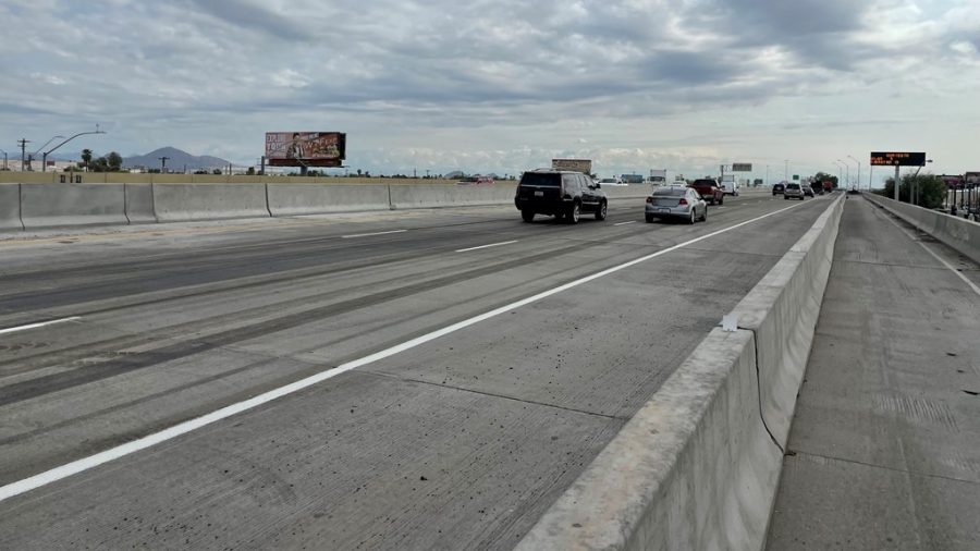 I-17 south of downtown Phoenix back to 3 lanes as bridge project nears ...