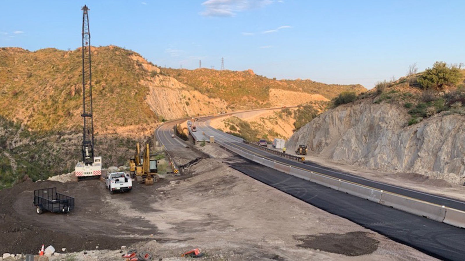 US 60 east of metro Phoenix reopens with new Pinto Creek bridge in place