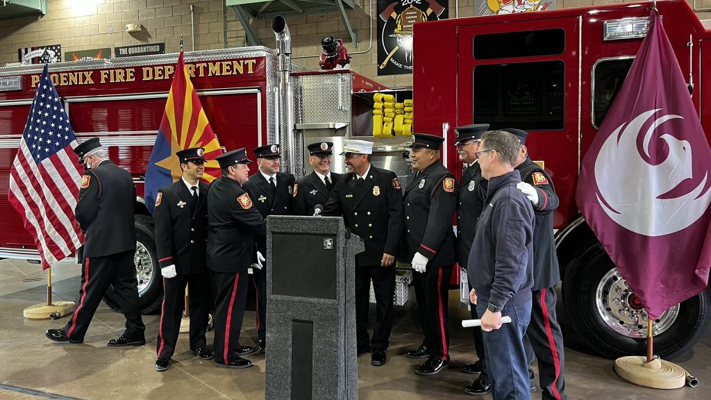 New Phoenix fire chief plans to focus on community, department members ...