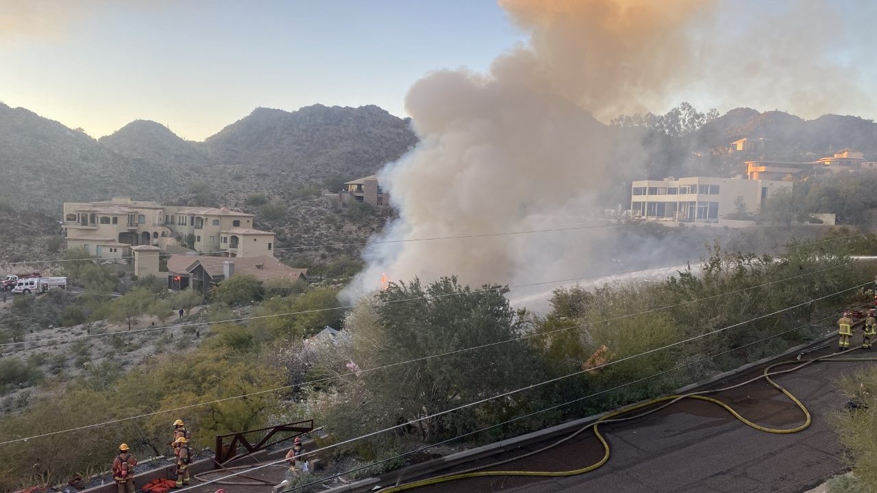 Phoenix home goes up in flames after explosion damages multiple houses