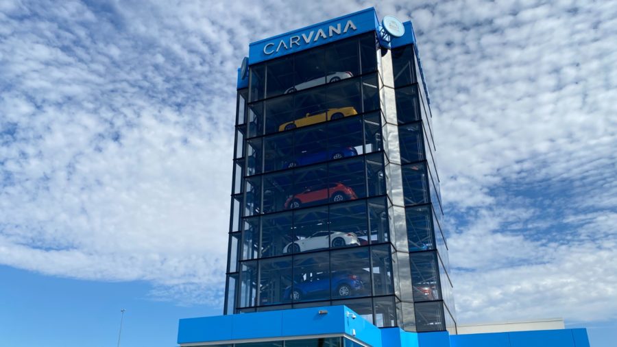 Tempe-based Carvana opens newest car vending machine in Glendale