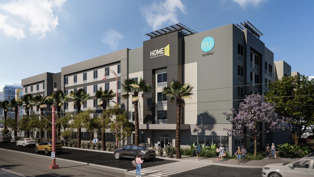 Dual hotels to take up space at renovated Park Central mixed-use ...