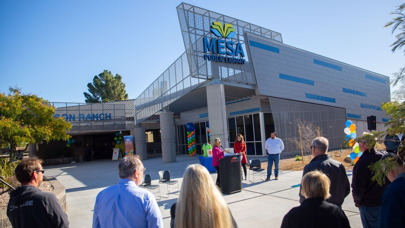 Mesa's Dobson Ranch Library reopens after significant makeover