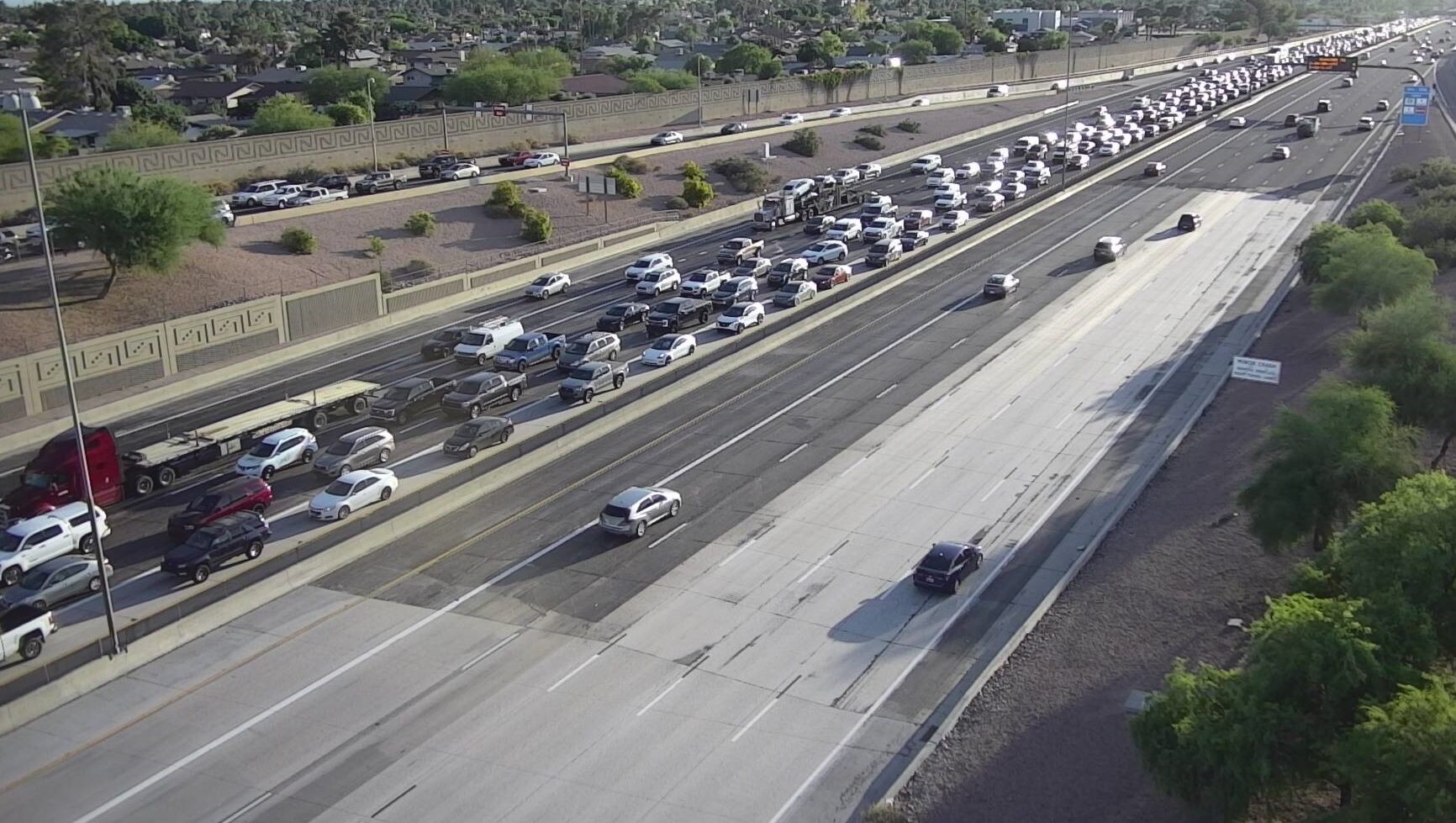 US 60 eastbound re-opened after police incident snarls commute