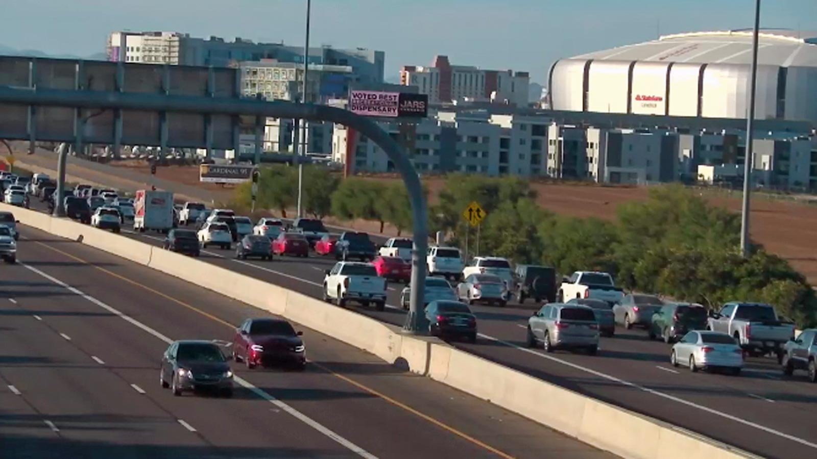 Here's why delays are expected Friday near State Farm Stadium