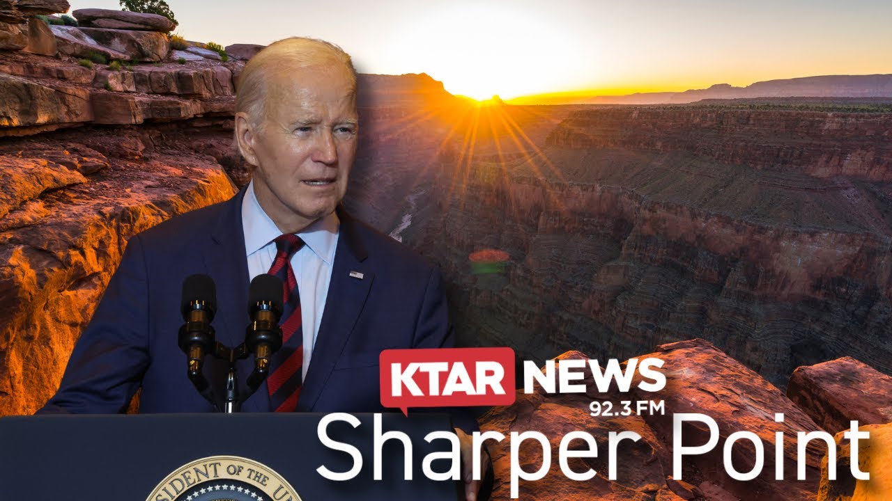Video: Sharper Point: President Joe Biden coming to Grand Canyon for ...