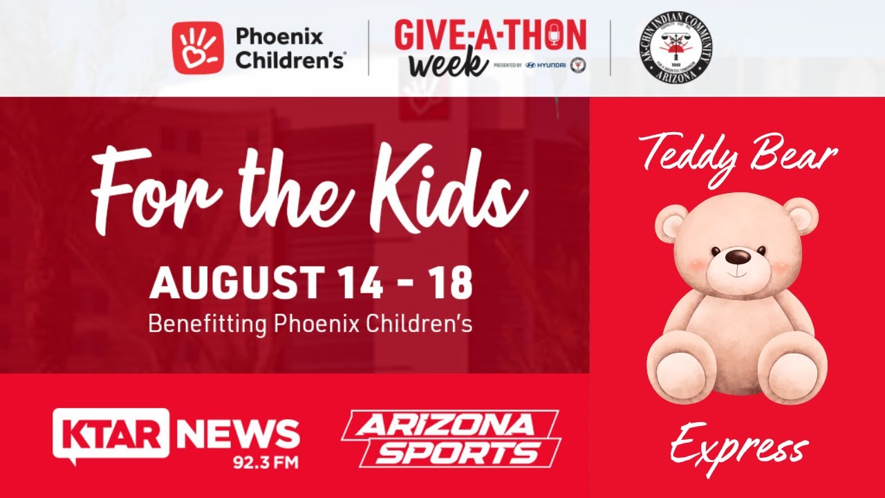 Video: KTAR News Teddy Bear Express | Phoenix Children's Give-A-Thon ...