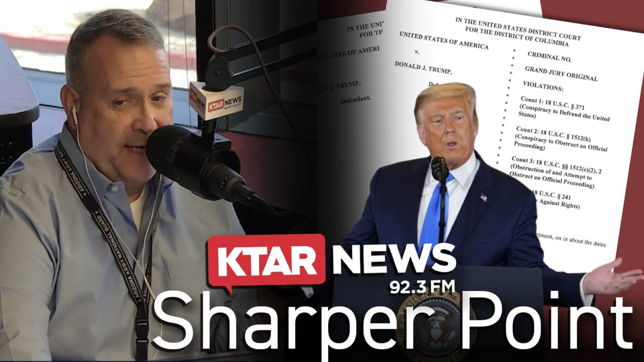 Video: Sharper Point: Former President Donald Trump indicted for 3rd ...