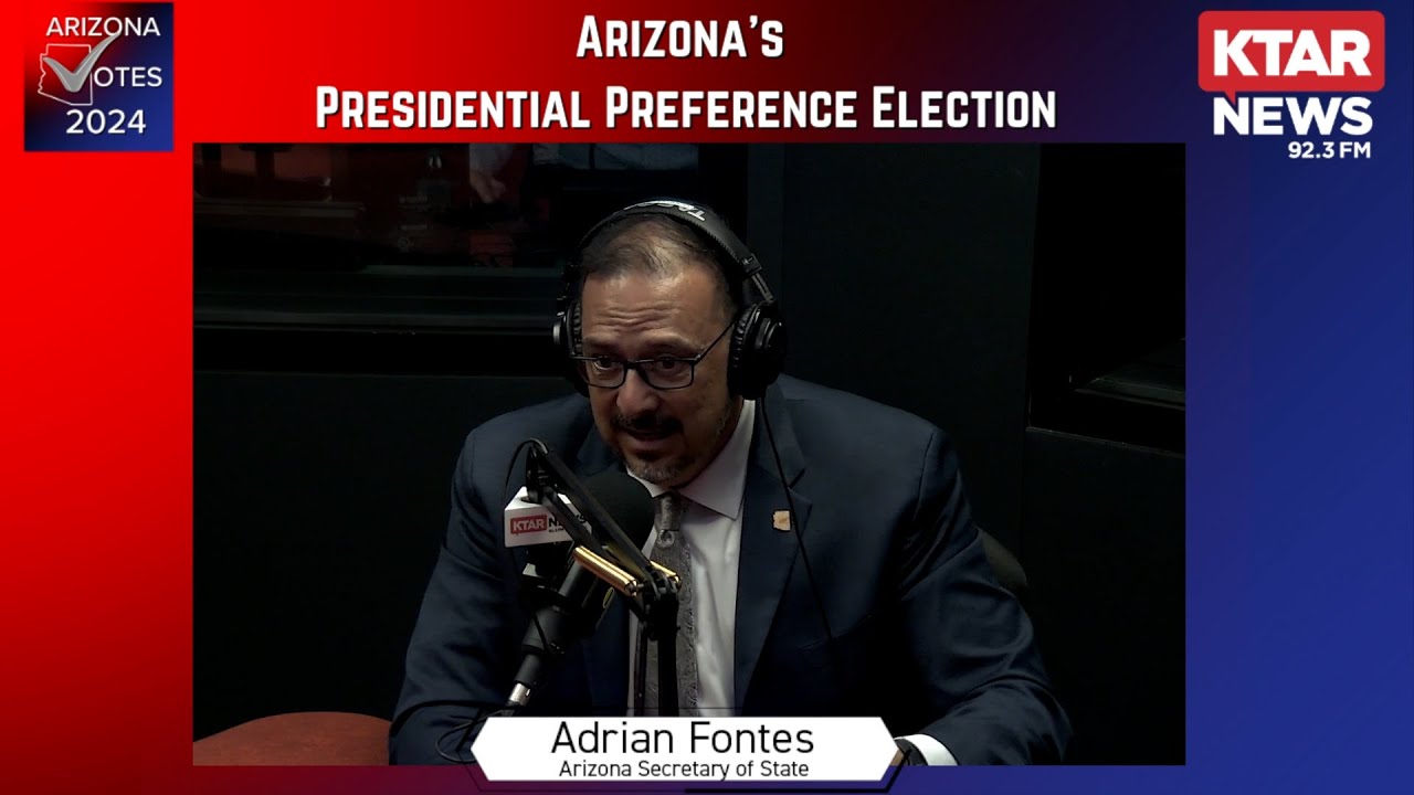 Video: Arizona Secretary of State Adrian Fontes' reaction to early ...
