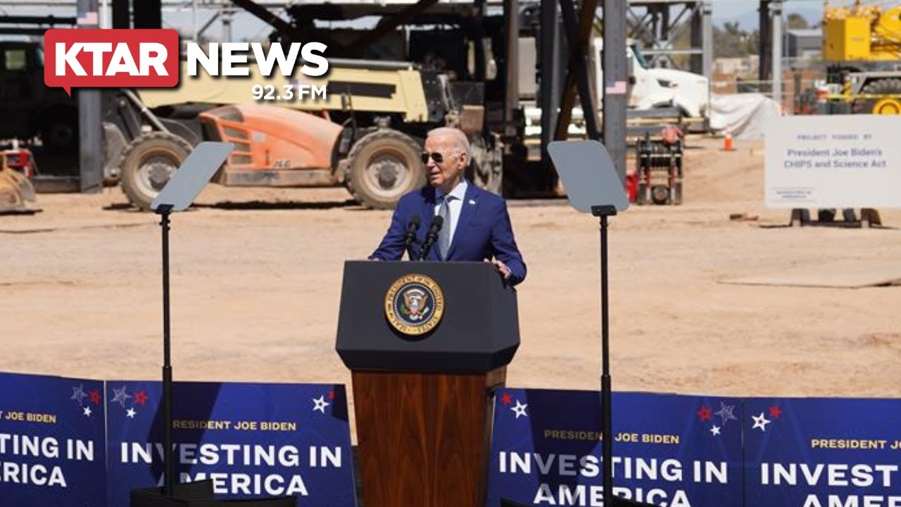 Video: President Joe Biden talks up computer chip investment at Intel ...