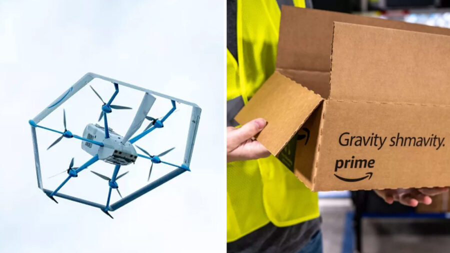 Amazon drone deliveries start in West Valley