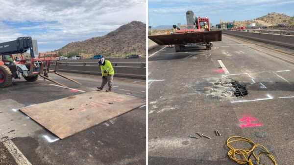 Gila River Bridge issues caused temporary shutdown of EB I-10