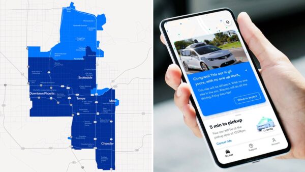Waymo service area expands in Phoenix, Scottsdale, Mesa