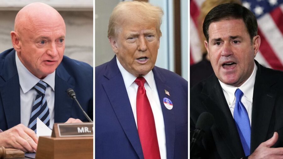 Former Arizona governor endorsed Trump: Mark Kelly reacts