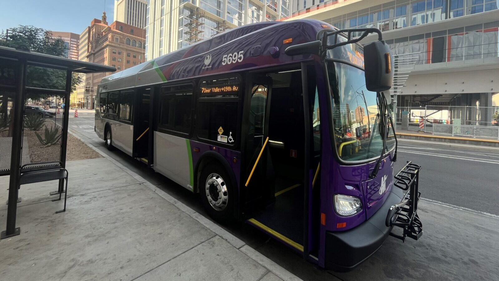 First batch of Phoenix Public Transit hybrid buses active on roads